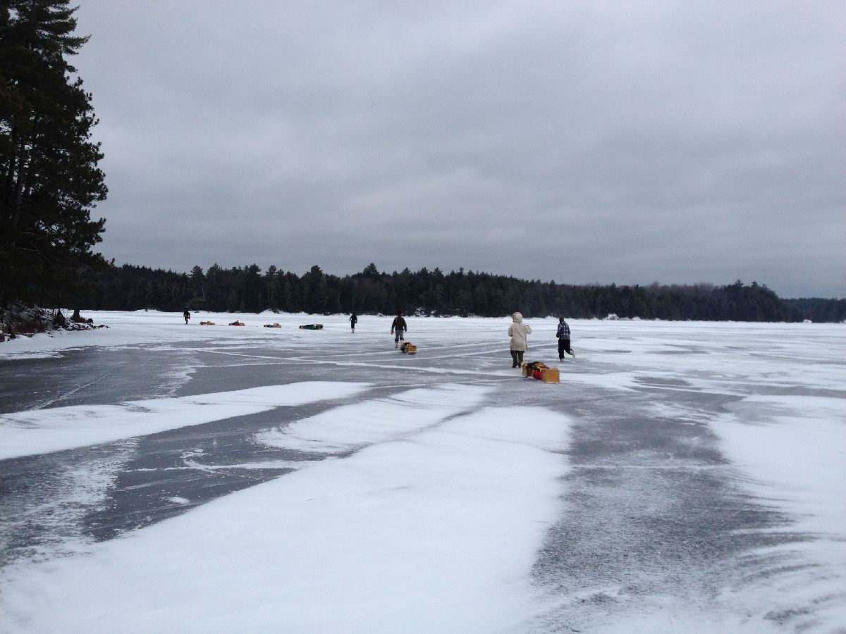 glare ice - Lure of the North